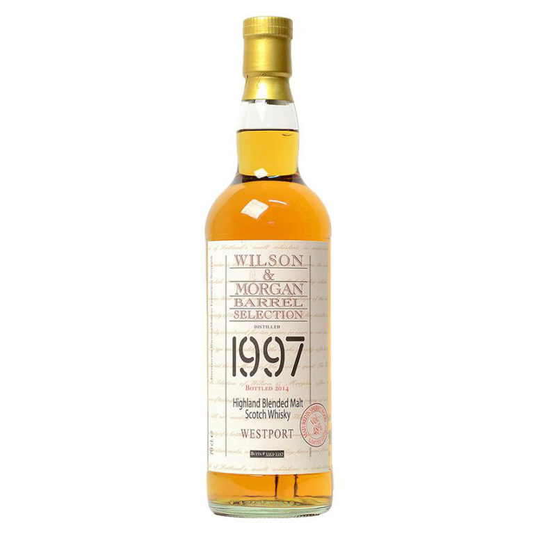 Wilson & Morgan barrel selection distilled 1997 Westport Whisky - Wine ...