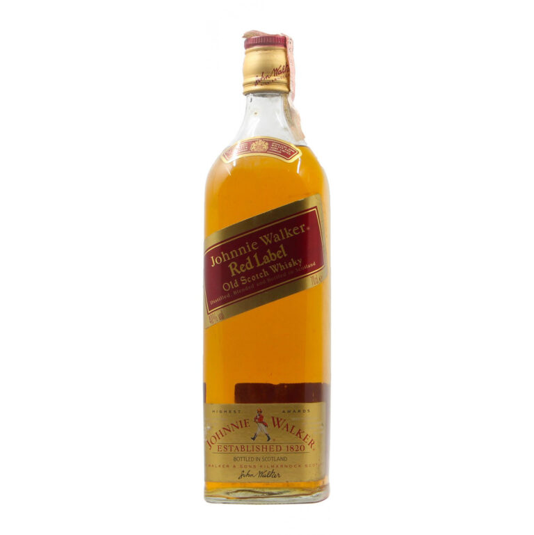 Johnnie Walker Red Label 1 Litre Vintage Whisky - Wine Shop La Cambusa ...